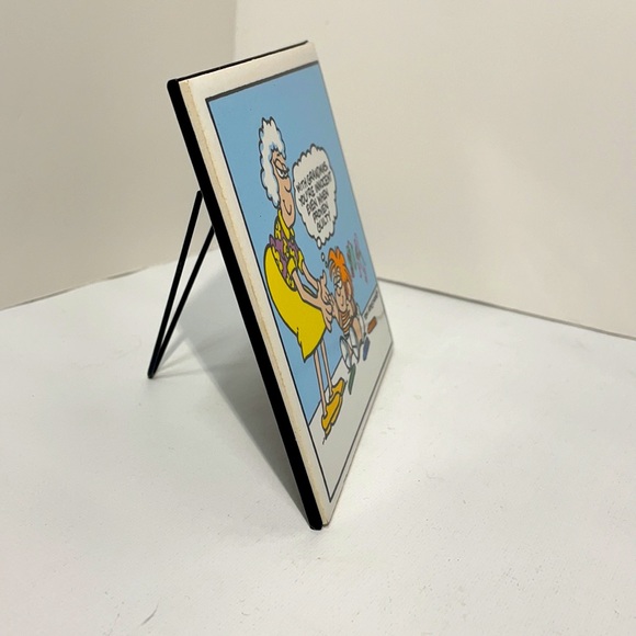 Marvin | Art | Vintage 983 Marvin Tile Plaque With Built In Fold Out ...